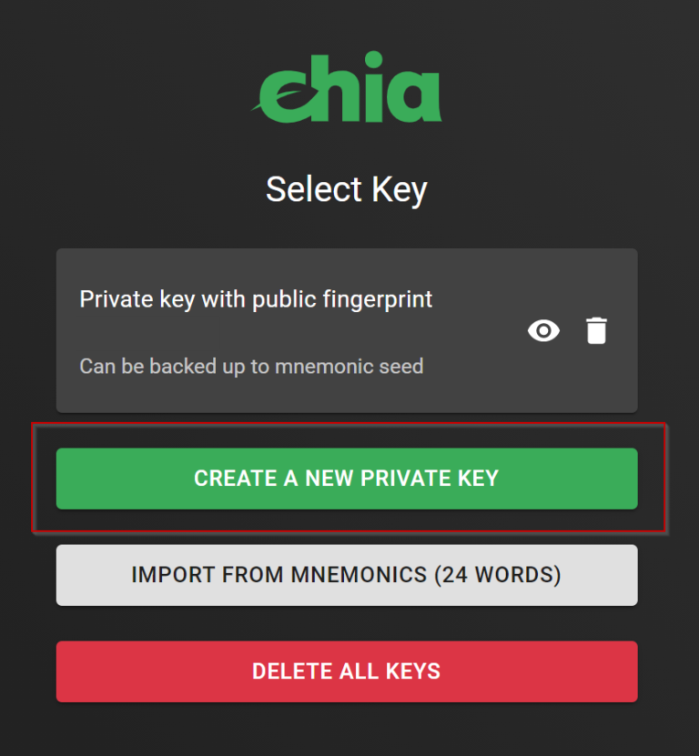 Absichern der Chia Wallet (Cold Wallet – Guide) - chiabase